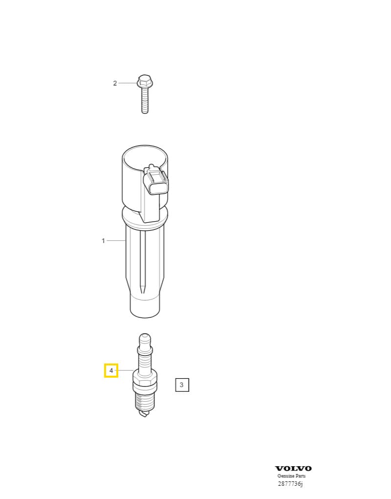 Volvo Original Tändstiftsats - Tändstiftsatser - Bilia
