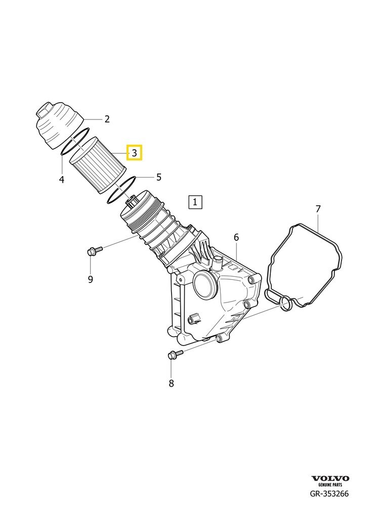 Volvo Original Oljefilter - Oljefilter - Bilia