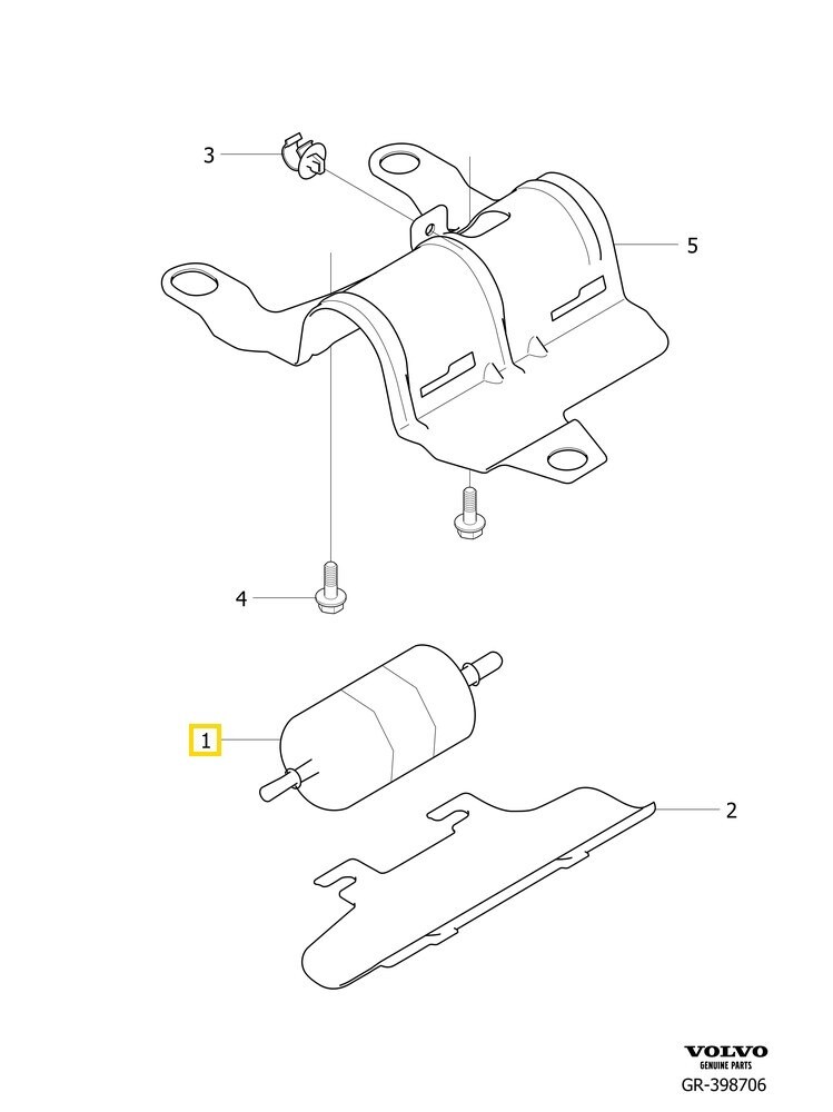 Volvo Original Bränslefilter - Bränslefilter - Bilia