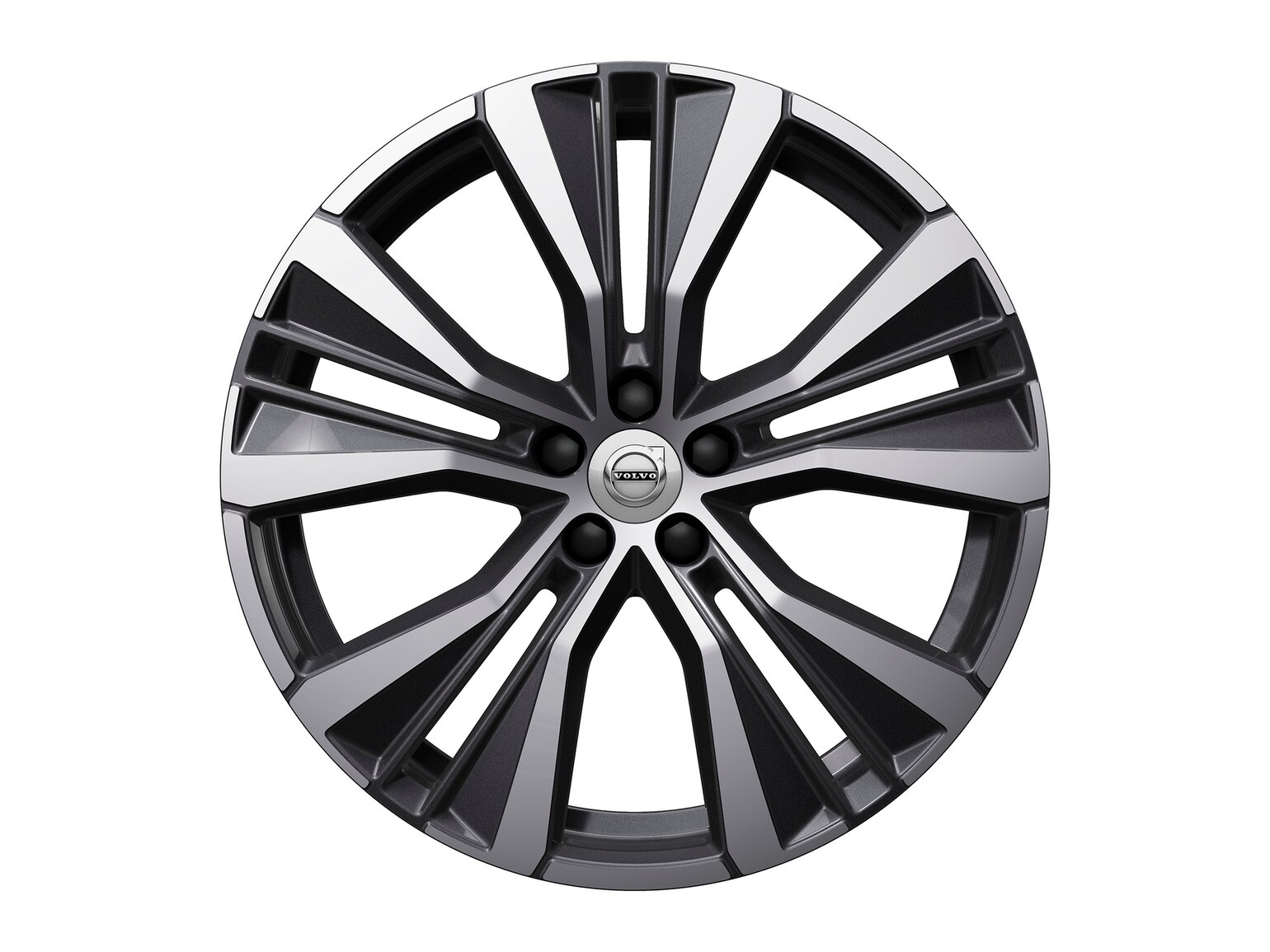 Volvo Original 20" 5-Y Spoke Graphite Diamond Cut - Aluminiumfälgar - Bilia