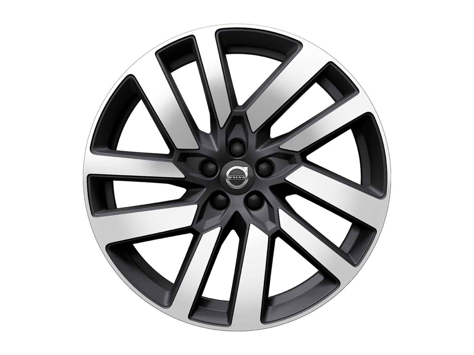 Volvo Original 20" 5-V Spoke Matt Graphite Diamond Cut ...